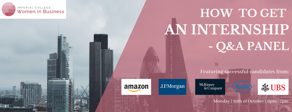 How to Get an Internship - Q&A Panel | Imperial College Union